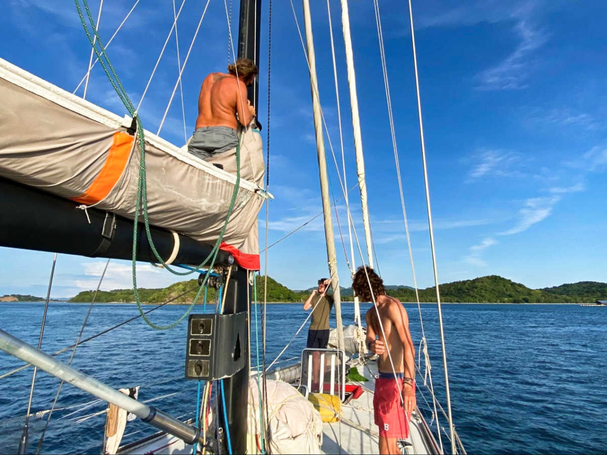I Worked on a Sailboat in Indonesia for a Week.