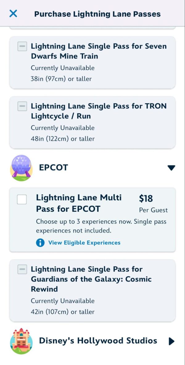 My Guide to Disney’s New Lightning Lane Passes