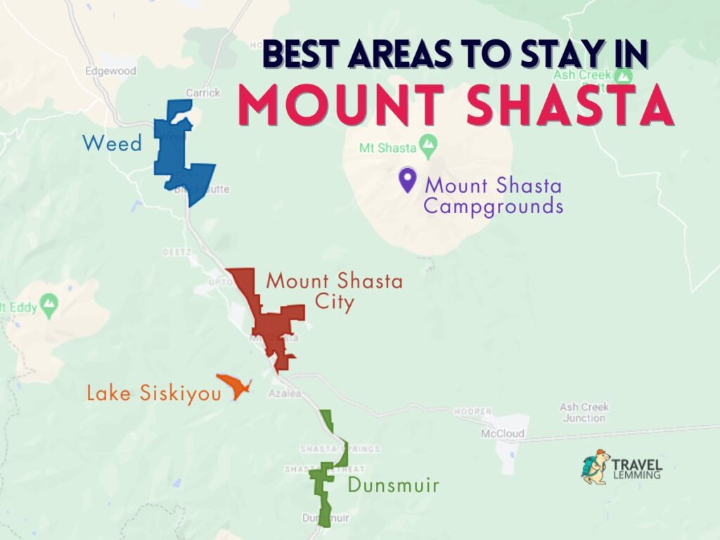 Where to Stay in Mount Shasta (Best Places & Areas)